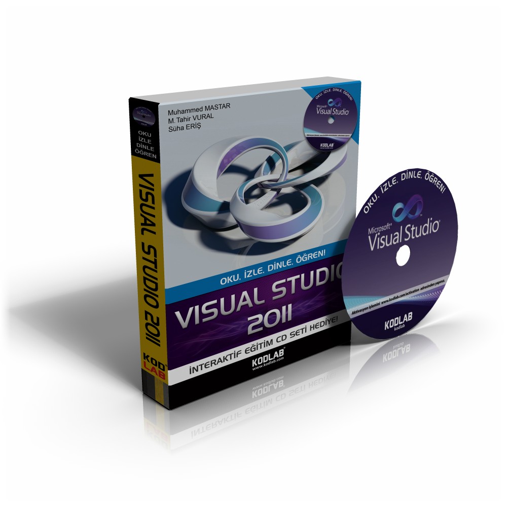 İnteraktif Eğitim DVD li kitaplar: VISUAL STUDIO 2011