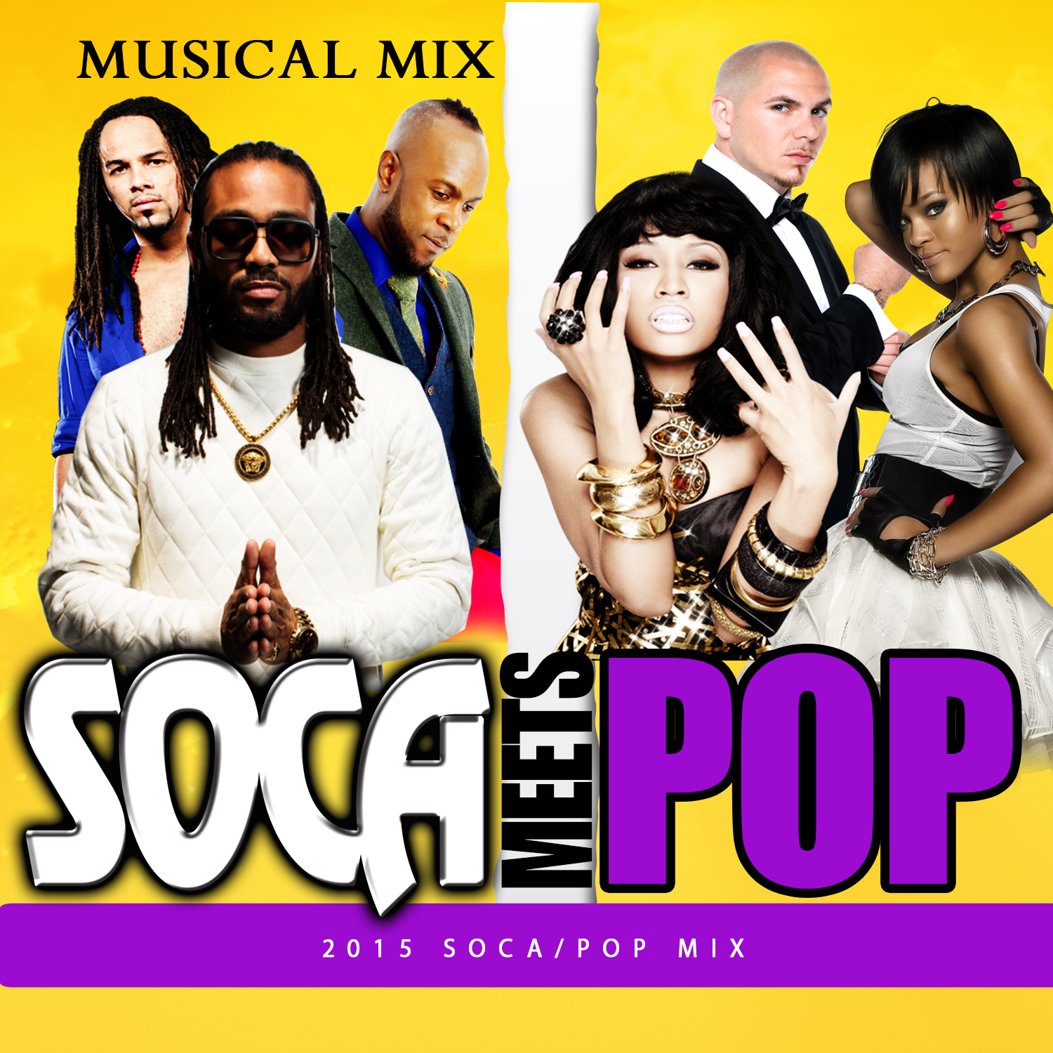 MUSICAL MIX - SOCA MEETS POP | REGGAETAPESHOP