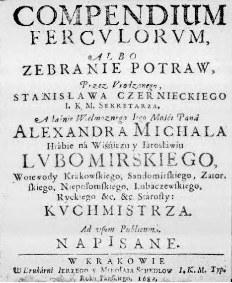 Kuchnia polska w baroku: Słodycze w polskiej kuchnii barokowej
