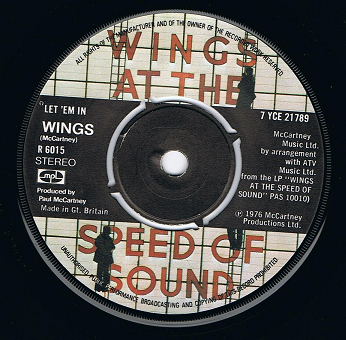 Studio 21: Paul McCartney & The Wings / Let ' Em In