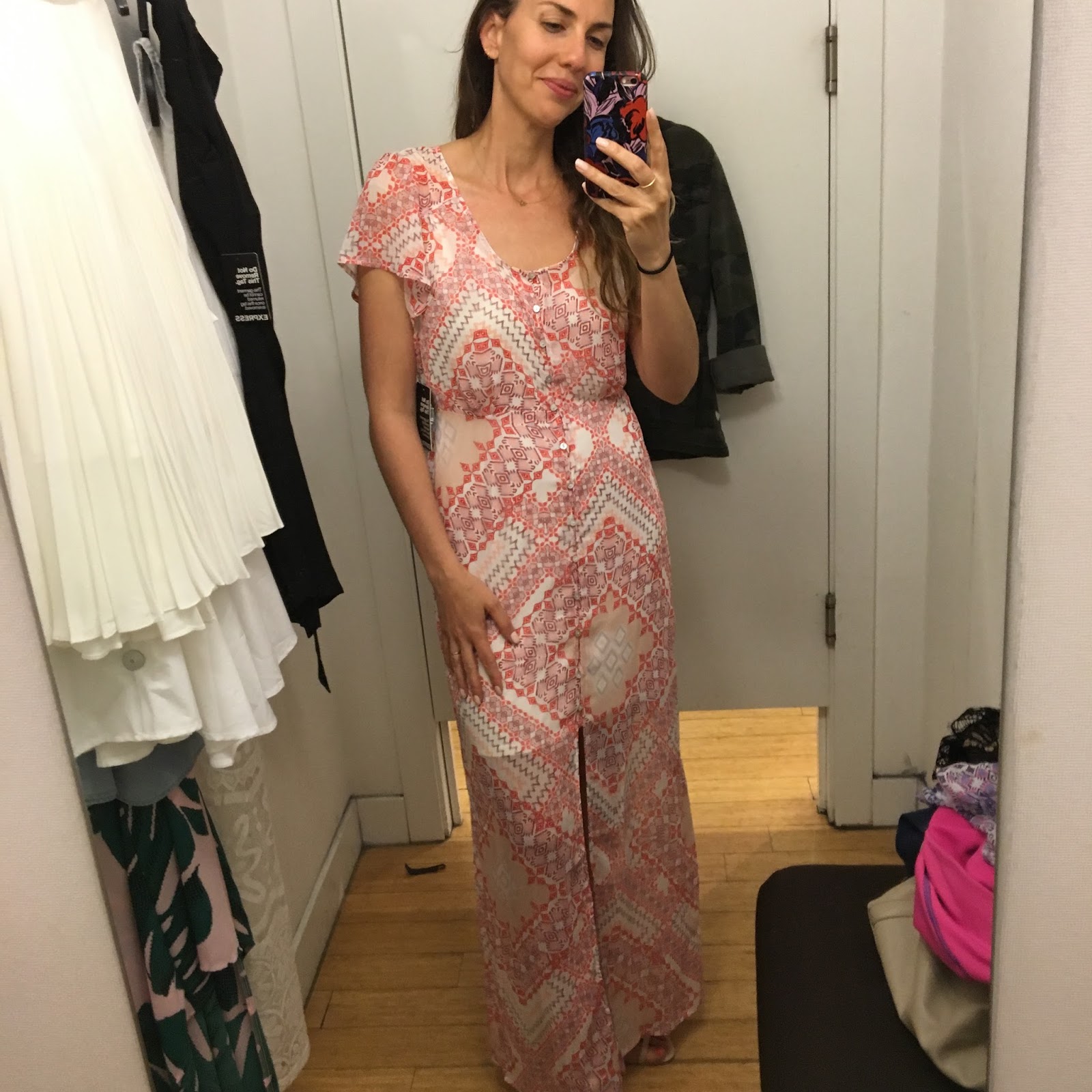 On prairie hill: Summer Express dressing room selfies