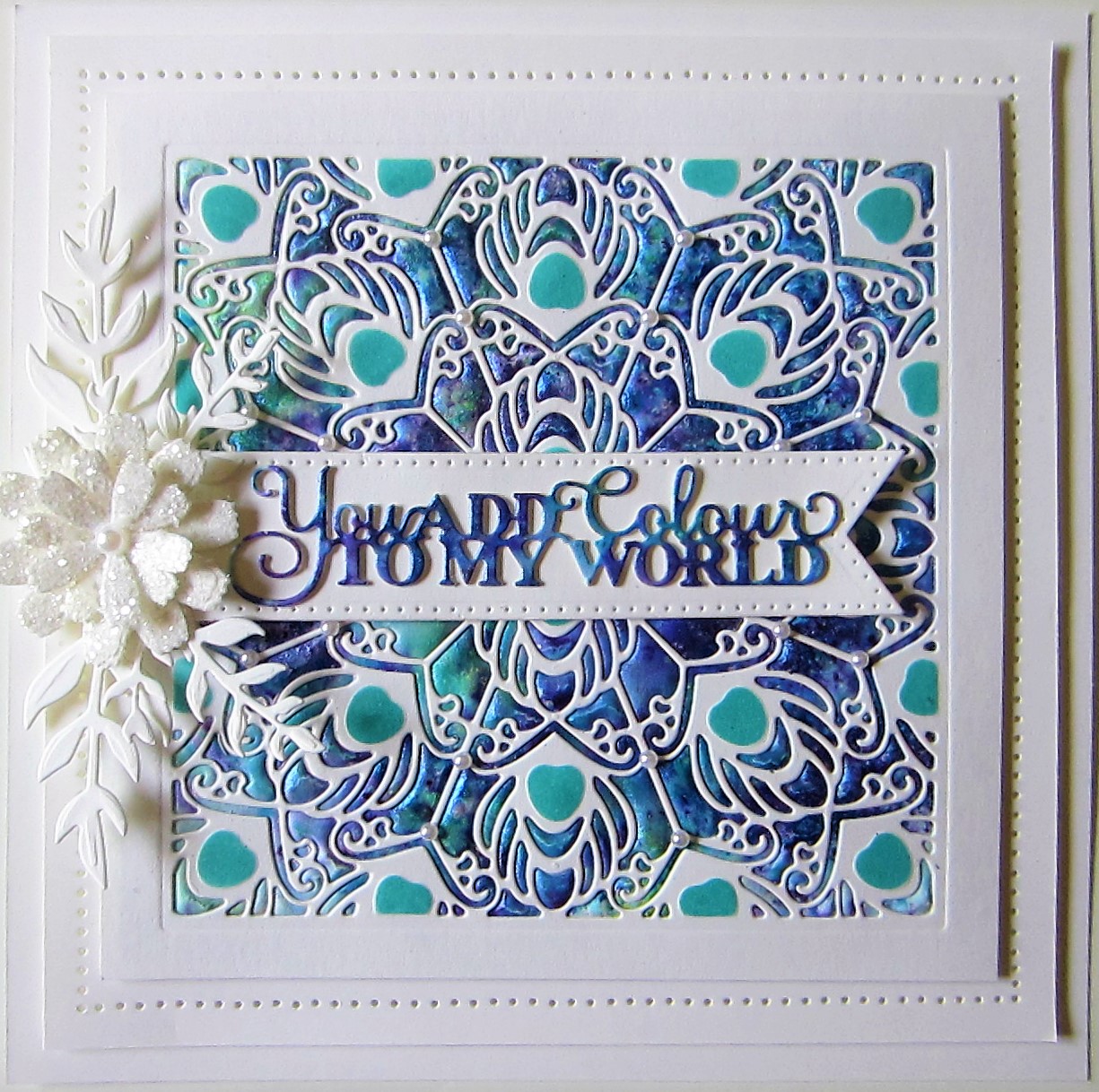 PartiCraft (Participate In Craft): You Add Colour To My World