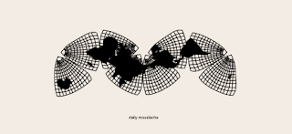 dailymoustache: 80. Earth Day moustache