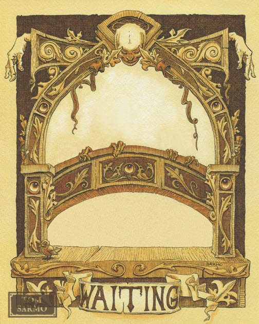 Tom Sarmo: The Cranky Bird Studio: More Border Designs and Influences