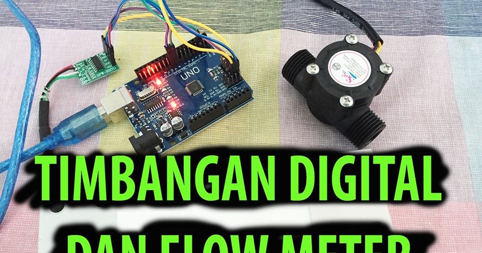 .: Arduino Timbangan Digital dan Water Flow Interface Grafik Delphi 7