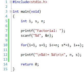 Factorial ~ Nissongo's Diary