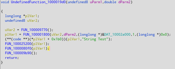 Reversing pascal string object