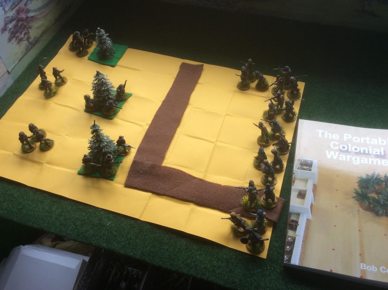 The Duchy of Tradgardland: Paper folding Portable Wargame