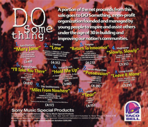 The CD Project: Various Artists - Do Something (1994)