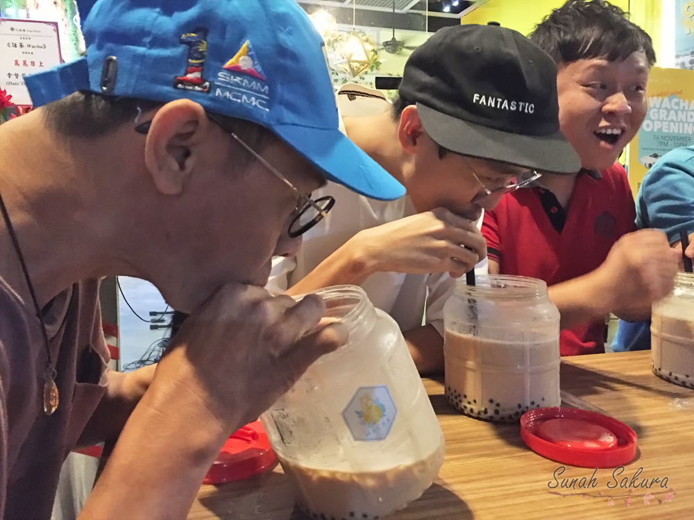 Grand Opening Wacha Tea, Taman Sutera Utama