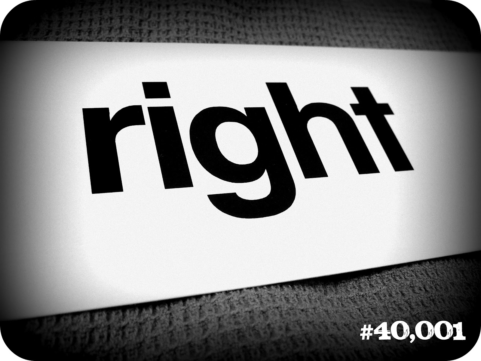 who matters?: ~THE RIGHT words~