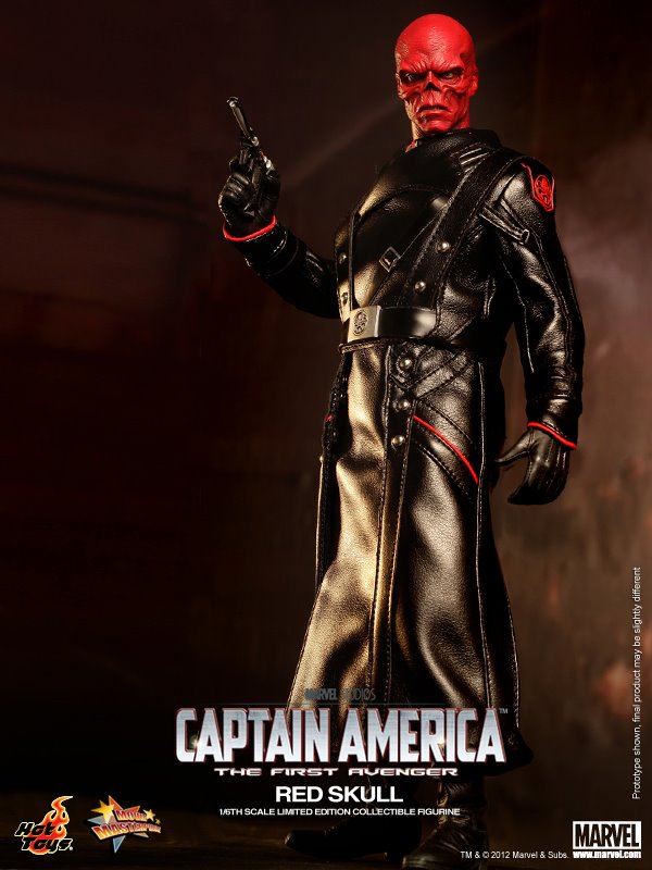 toyhaven: Hot Toys 1/6 Red Skull 12-inch figure from "Captain America ...