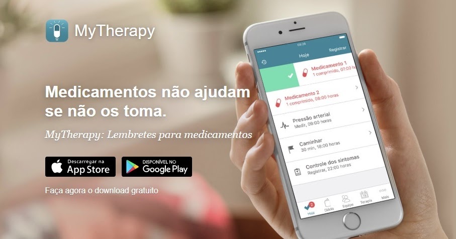 App MyTherapy ajuda a lembrar para tomar medicação ~ Apps do Android