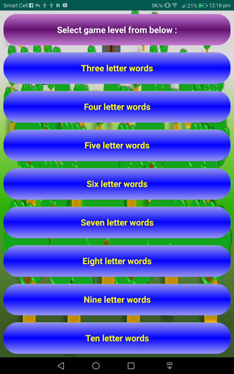 Create Word Game