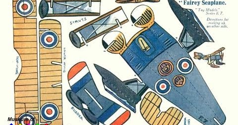 Museum of Papercraft: Planes and seaplanes (toy)