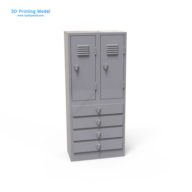 Locker 3D Printing Model | Layth Jawad
