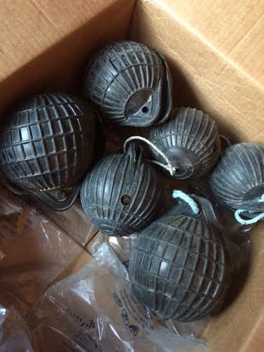 The Uptown Acorn: Glass Marine Floats