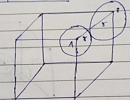 √ Relation between edge length and radius in simple unit, Fcc, Bcc, and ...