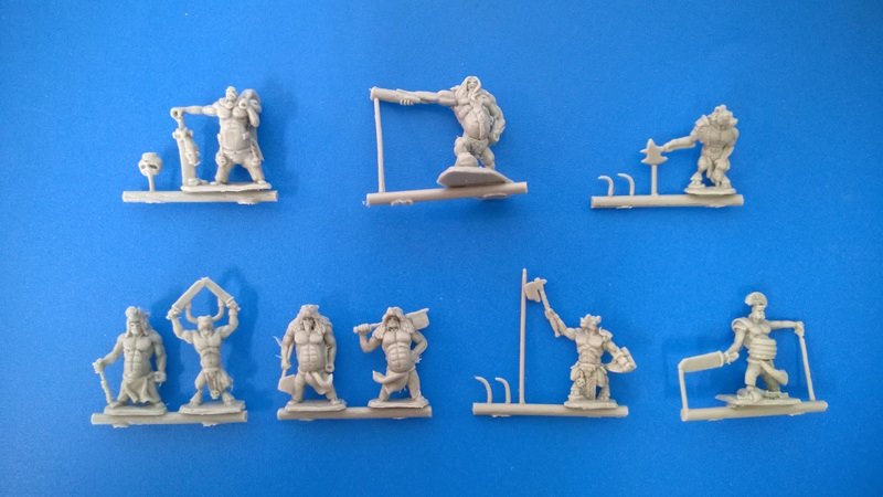 10mm Wargaming: New Ogres & Chaos Dwarf from 10mm Fantasy Miniatures