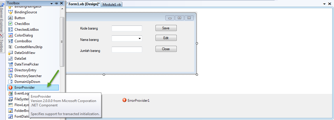 Validasi Textbox Dengan ErrorProvider VB.Net | Tips Seputar Sistem ... Validasi Textbox Dengan ErrorProvider VB.Net | Tips Seputar Sistem ...