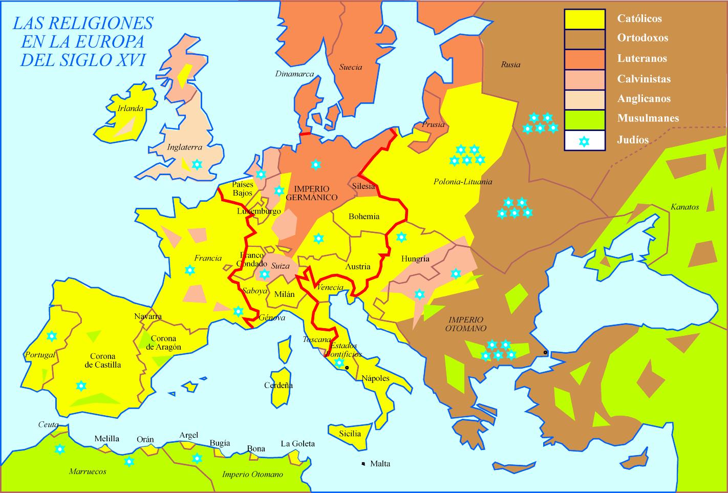 Atlas Histórico: El inicio de la Edad Moderna