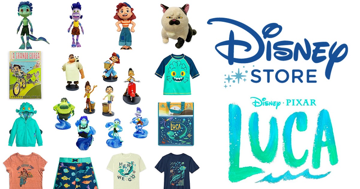 Dan the Pixar Fan: Disney·Pixar Luca Merch NOW AVAILABLE on ShopDisney!