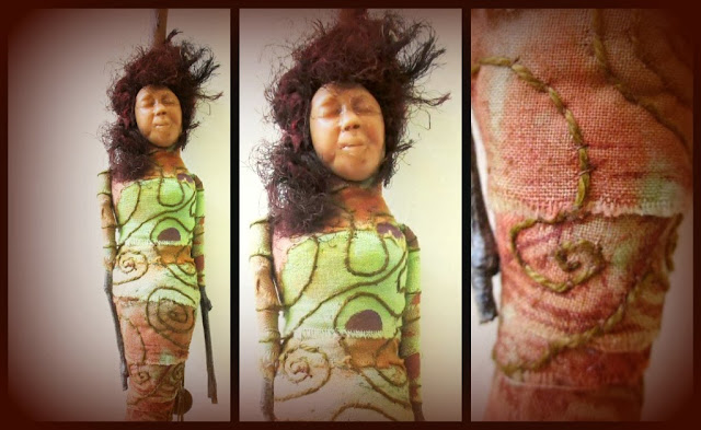 Evolution of Message Stick Art Dolls