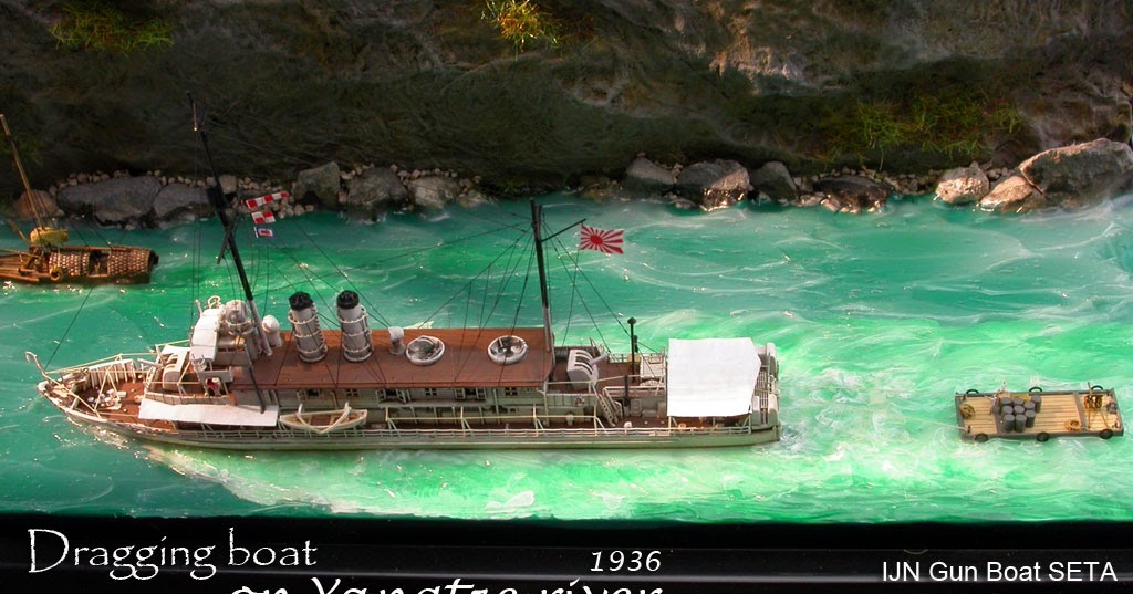 1/700 Dragging Boat on Yangtze River