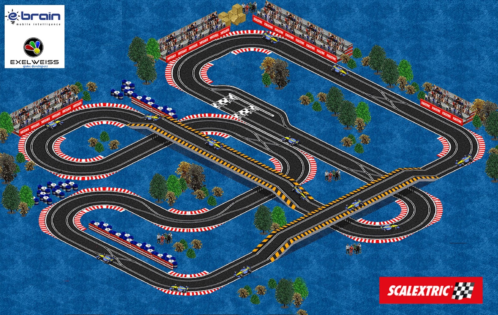 INFOGEOMETRÍA: SCALEXTRIC. ISOMETRIC TRACK DESIGN