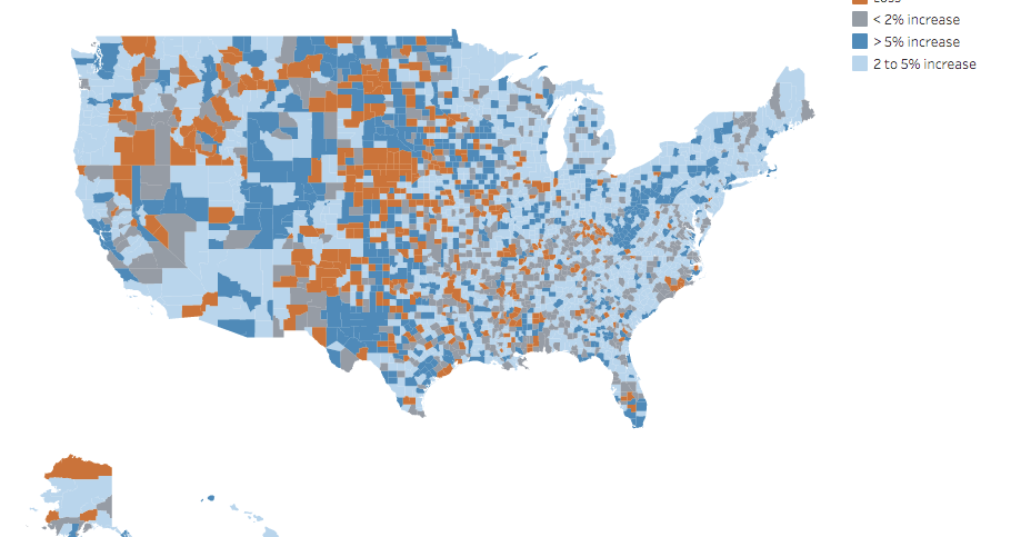The Rural Blog: Rural and Republican areas have seen the most dramatic ...