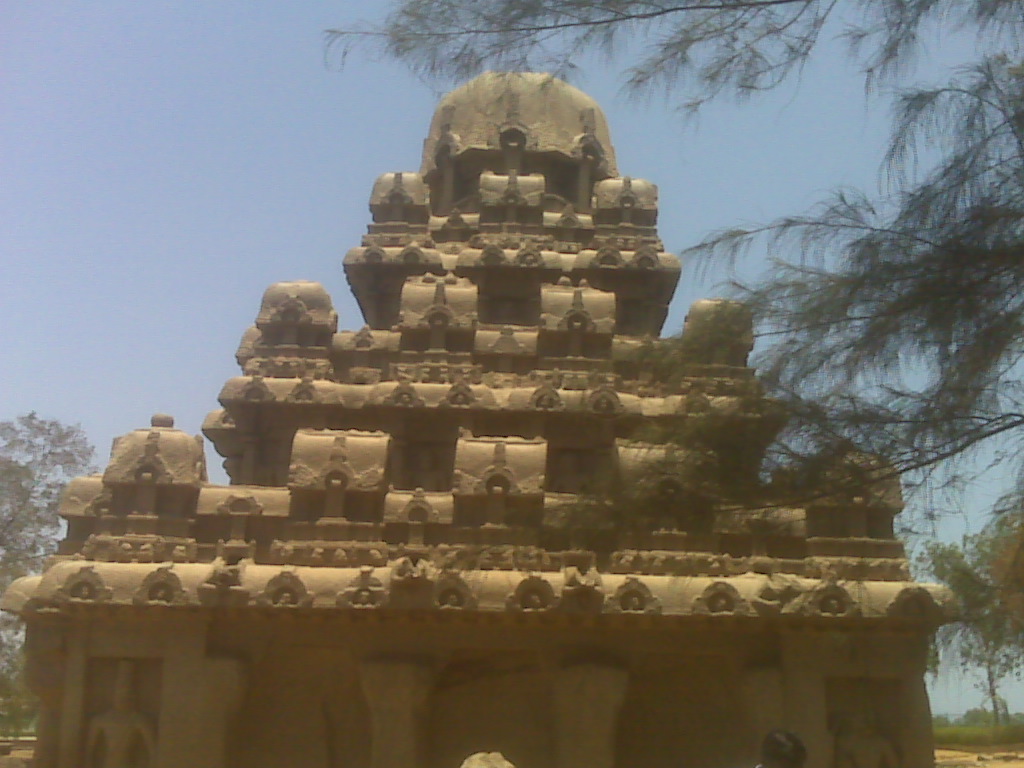 The Seven Pagodas -Shore Temple At Mahabalipuram