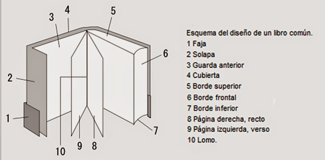 ¿conoces Las Partes De Un Libro