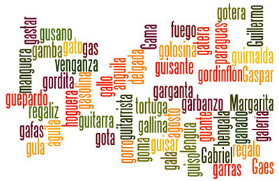 MOLINILLOS DE COLORES: PALABRAS CON GA, GO, GU...GUE,GUI...GÜE, GÜI....