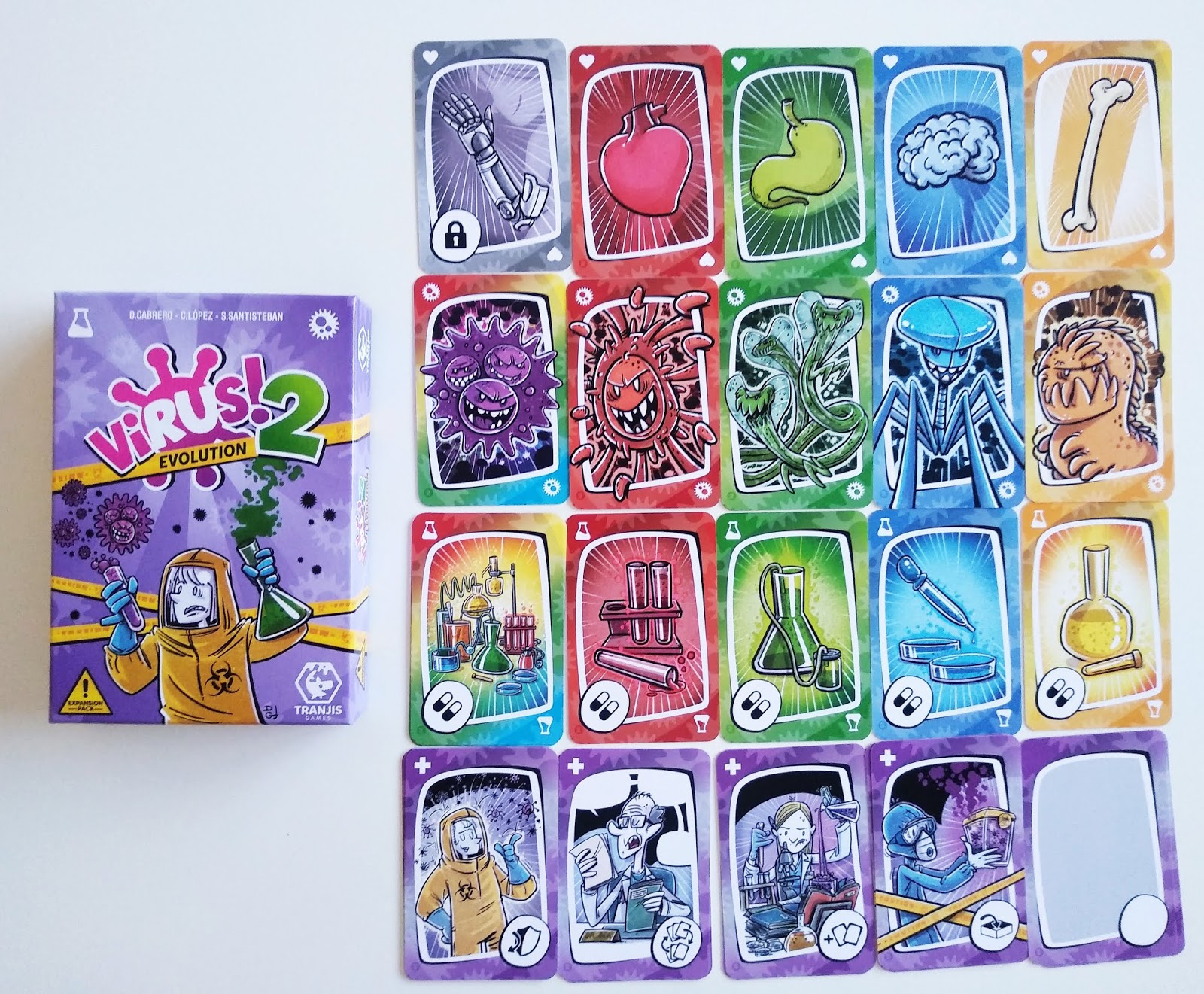 Virus! y Virus! 2, el juego más contagioso, de Tranjis Games.