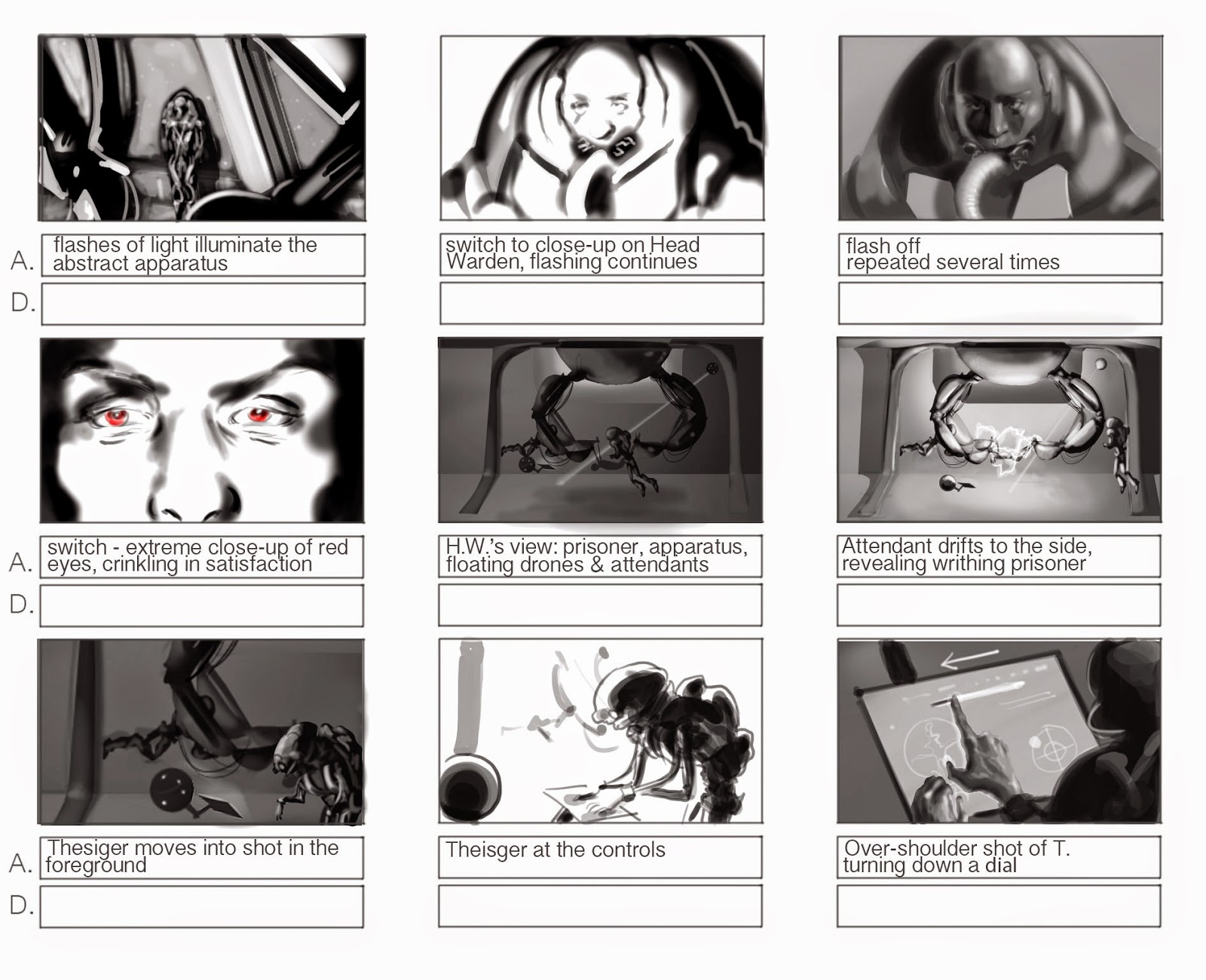 Visual Storytelling: Storyboard