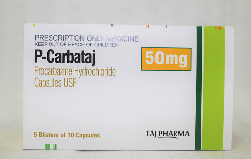 Procarbazine Hydrochloride Capsules USP 50MG manufacturer in India {Taj ...