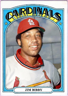 WHEN TOPPS HAD (BASE)BALLS!: DEDICATED ROOKIE- 1972 JIM BIBBY