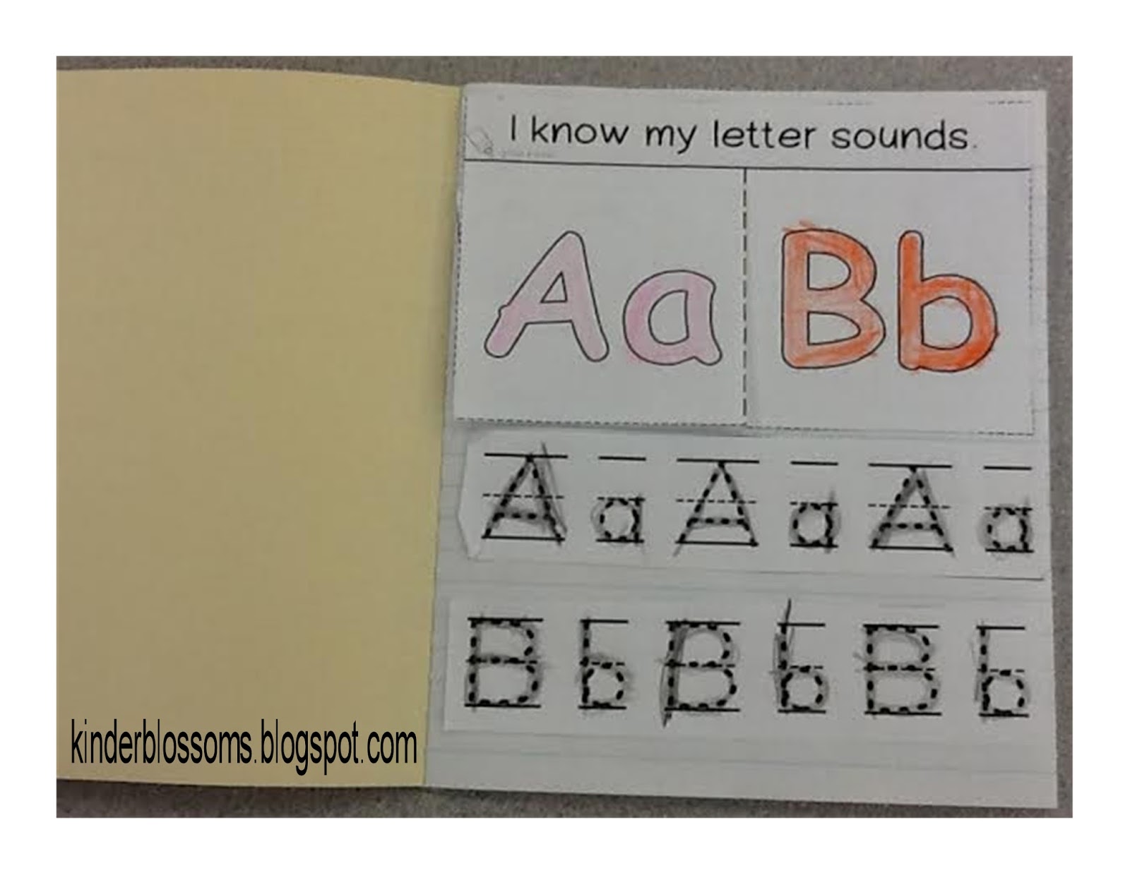 Christina's Kinder Blossoms: Interactive Alphabet Notebook (Made with ...