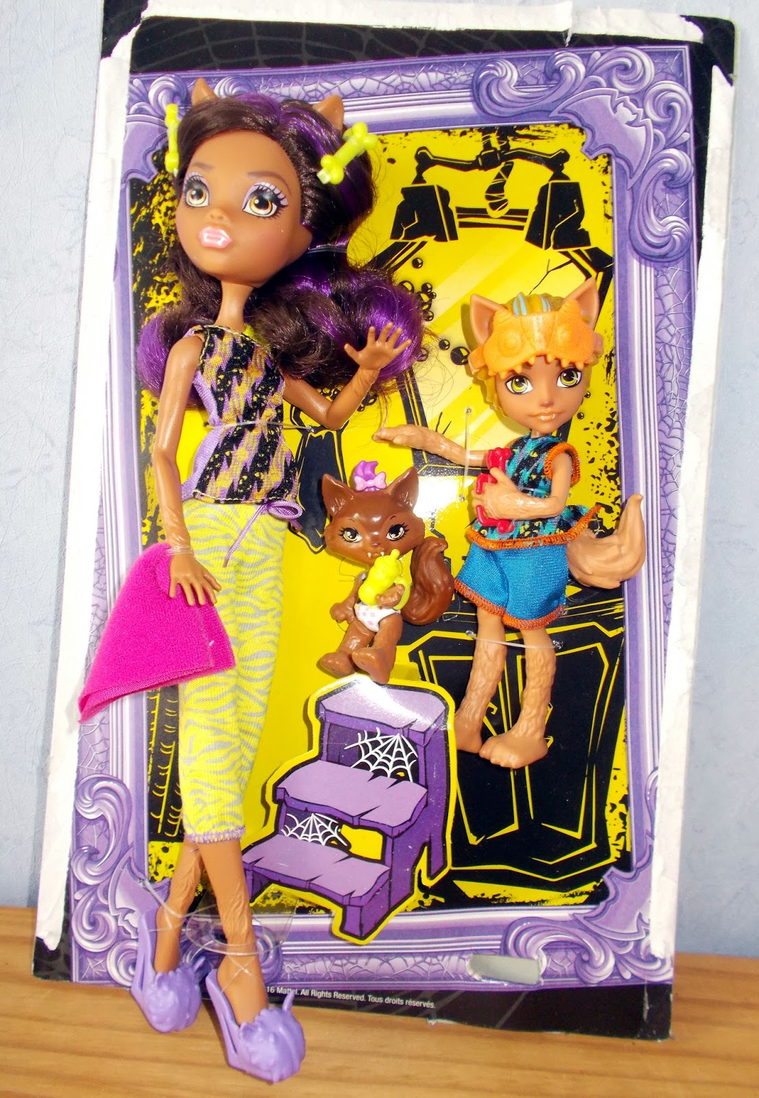 Calaminthes Clawdeen & Fashiondoll Friends: REVIEW: Monster Family ...