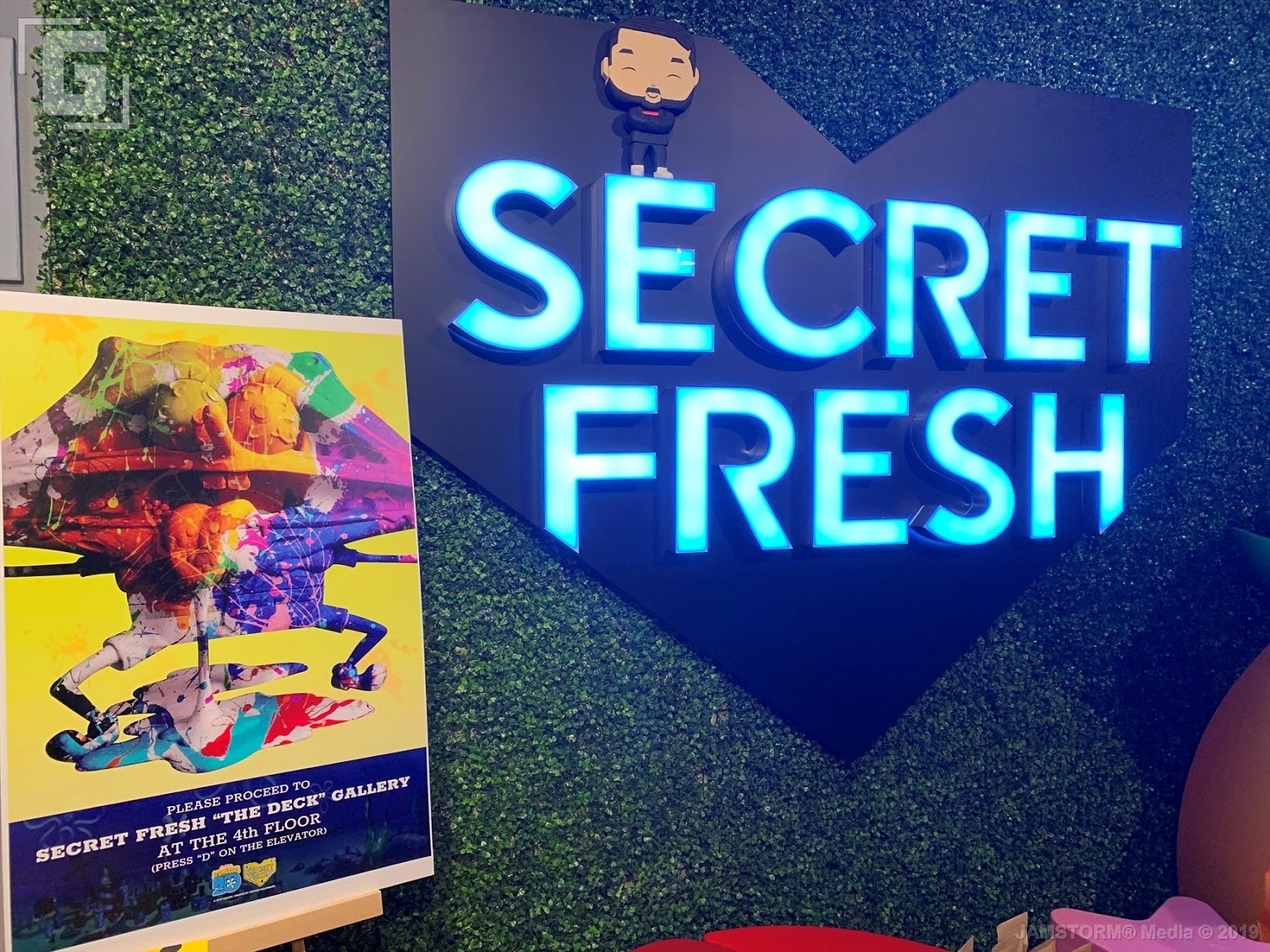 GeekMatic!: SpongeBob + Secret Fresh | Spongiest Art Show