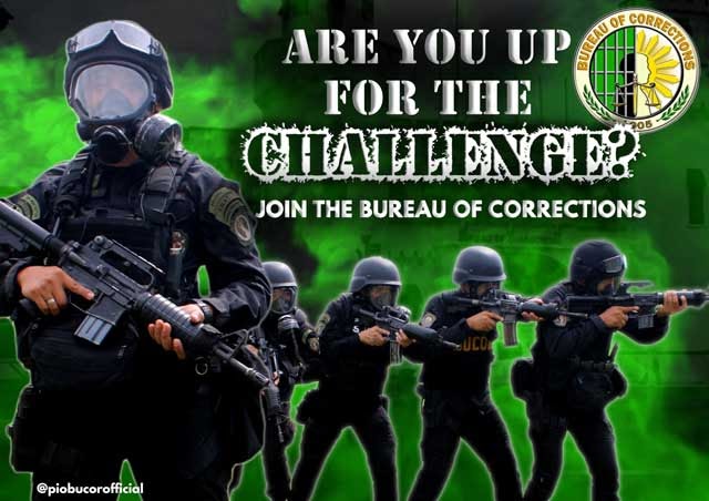 Civil Service Exam PH: BUCOR is Hiring Corrections Officer 1 for its ...