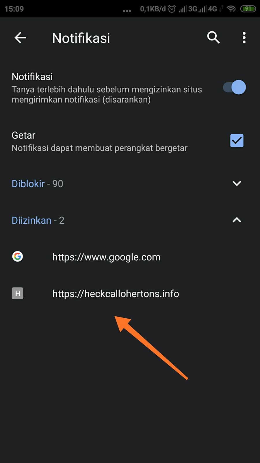 Cara Menghilangkan Iklan Notifikasi di Browser Chrome - Buwoh.com