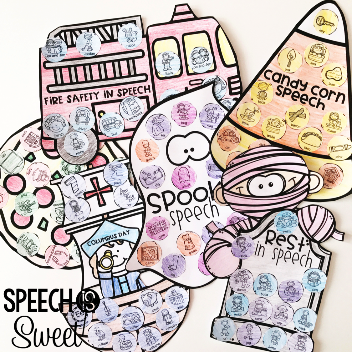 Speech Therapy Crafts! - Speech is Sweet