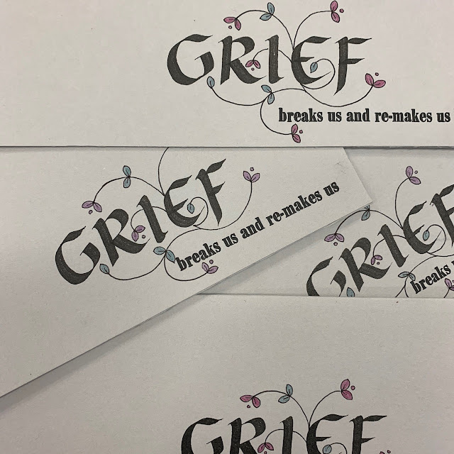 Paper Ponderings: Grief cards