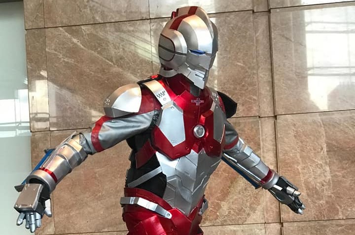 ULTRAMAN Type B Suit Cosplay Spotted @ ACGHK 2019 Event - JEFusion