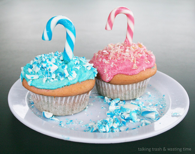 Pretty Blue Cupcakes