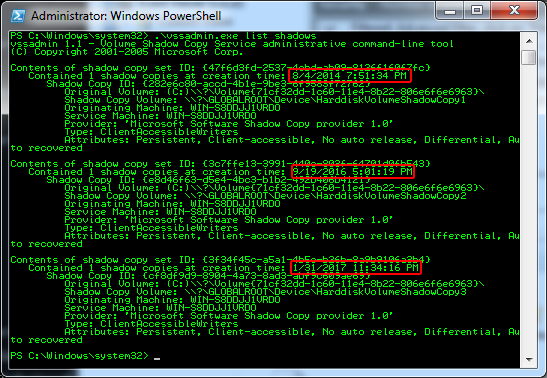 4n6k: Forensics Quickie: Accessing & Copying Volume Shadow Copy ...