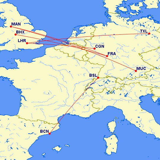 bmi...: bmi Route Map