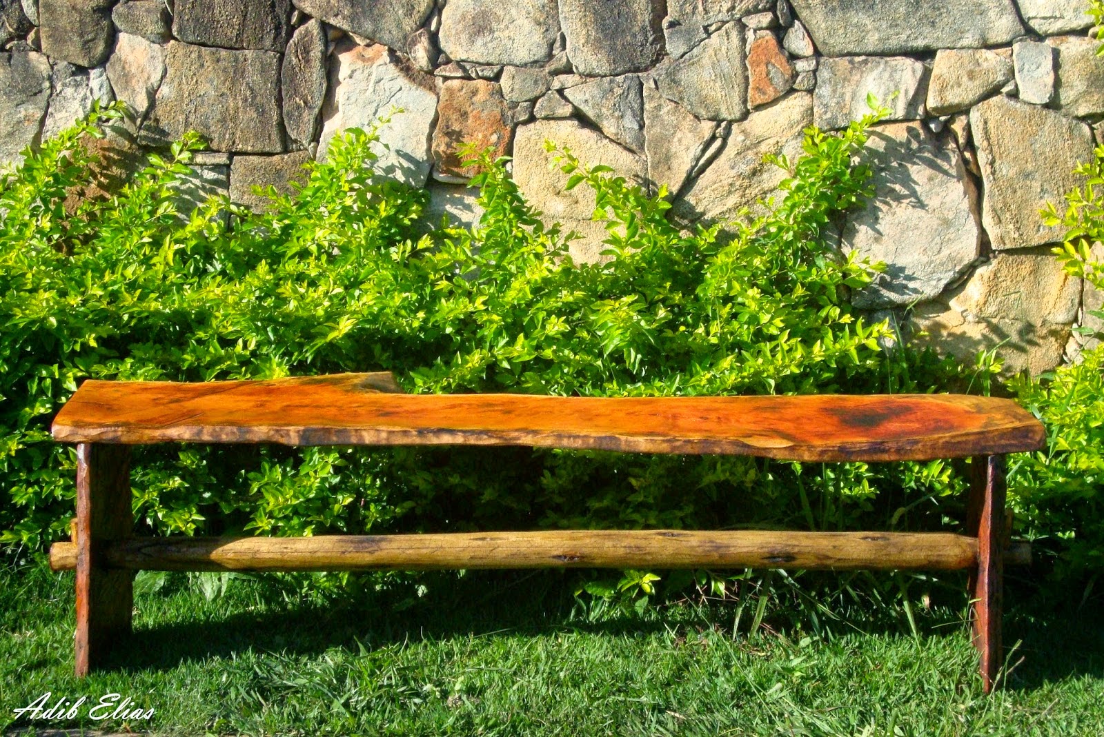 Troncos e raizes: Bancos rústicos Eco Design