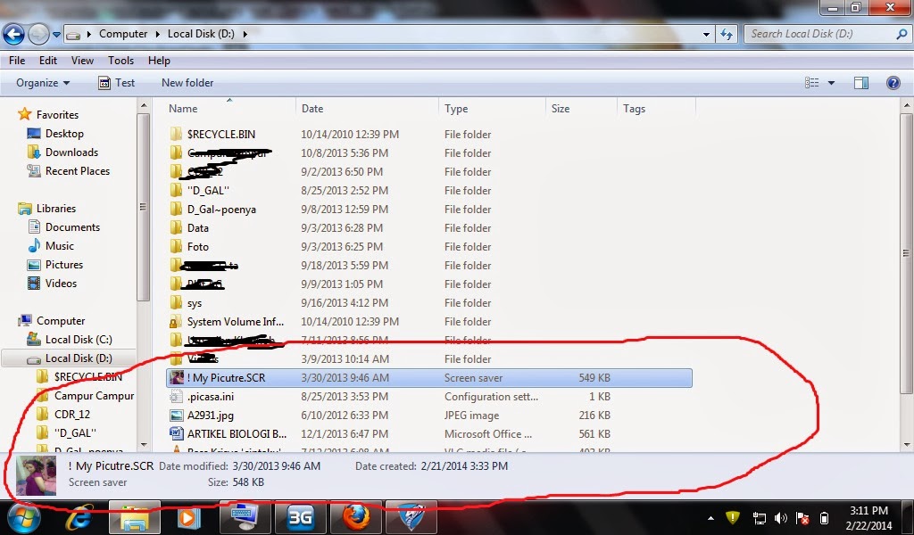Profil Lengkap Virus ! My Picture.SCR dan Cara Jitu Manghapusnya ! | "D ...